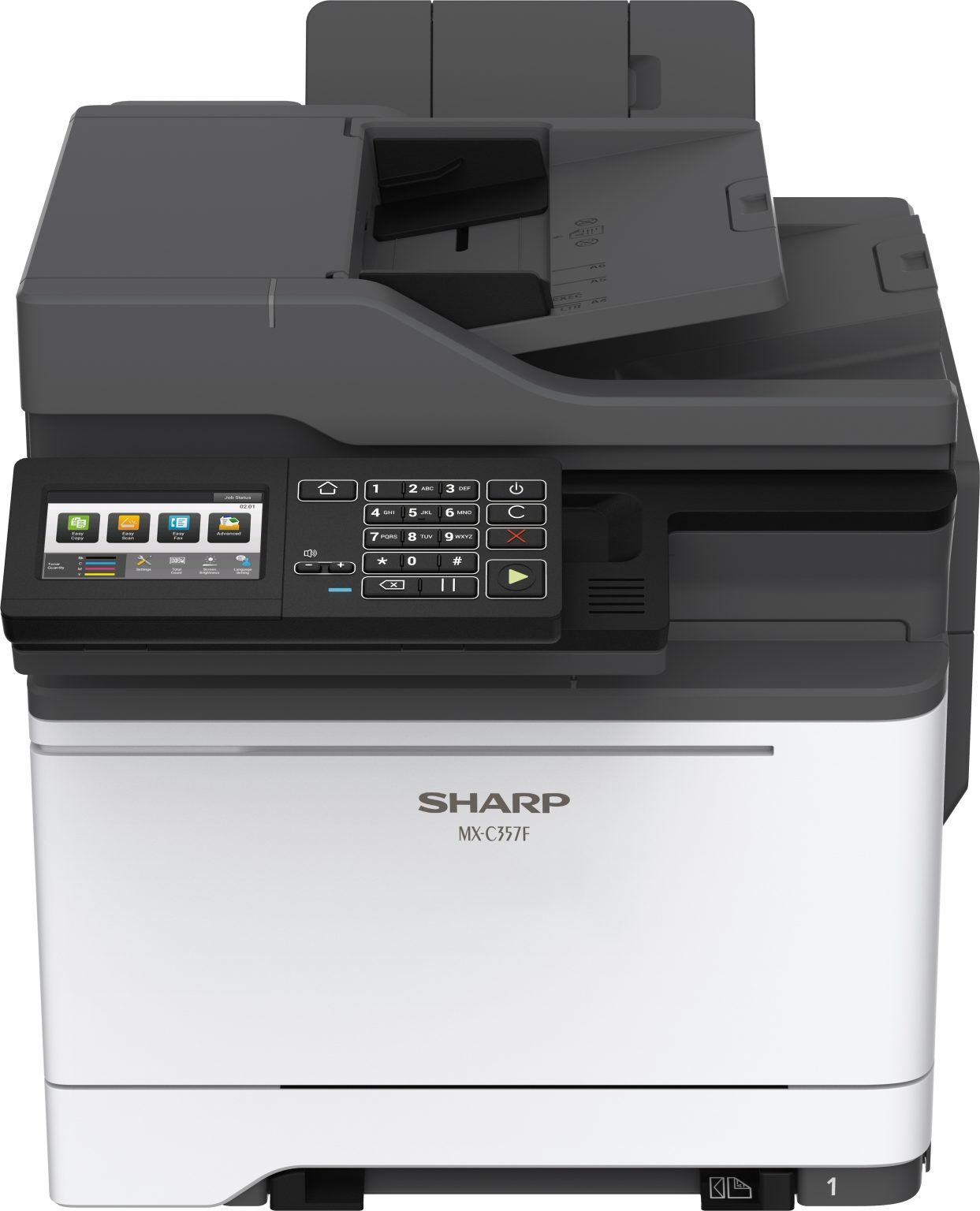 Sharp MX-C357F | Network scanning | Auto duplexing