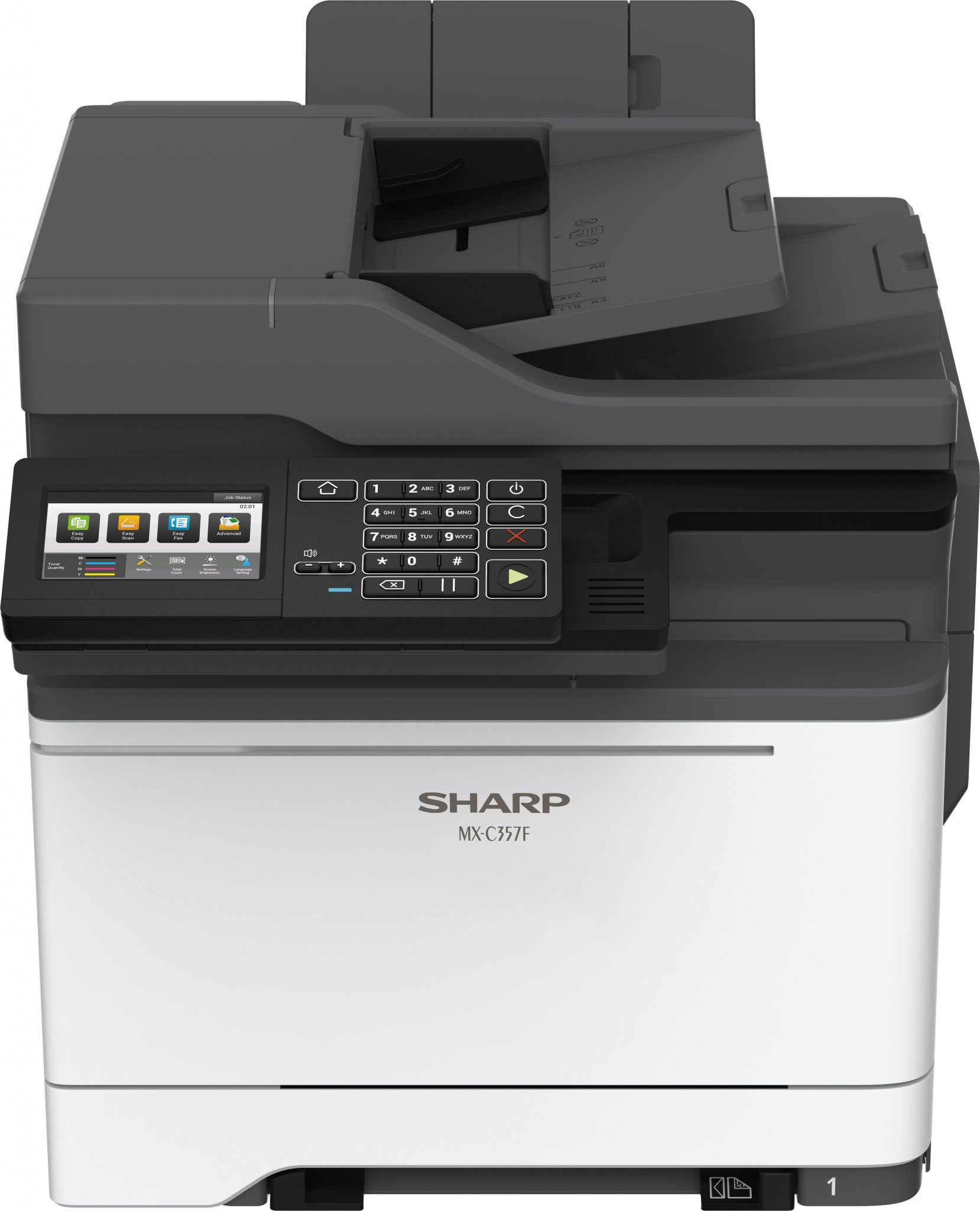 Sharp MX-C357F | Network scanning | Auto duplexing